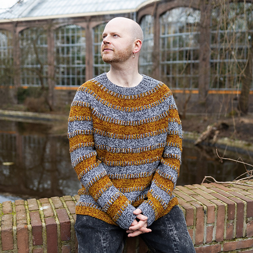 Ravelry: Brioche Break Sweater pattern by Stephen West