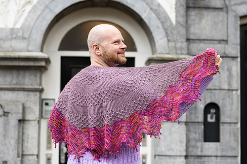 Ravelry: Rib Vault Shawl pattern by Stephen West
