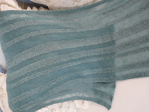 Ravelry: Winter Shadows wrap pattern by Louise Zass-Bangham