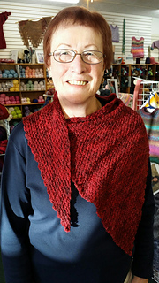 Ravelry: Double Moss Scarf pattern by Carol Markley