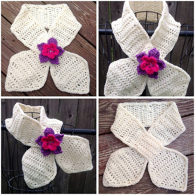 Ravelry: Adult Spade Scarf pattern by Magenta Bard