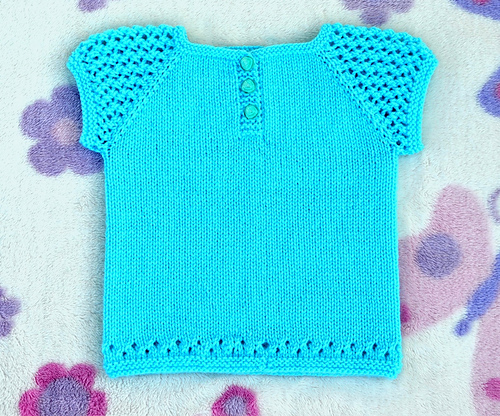 Ravelry: Three-Buttons Sun Top pattern by Christy Hills