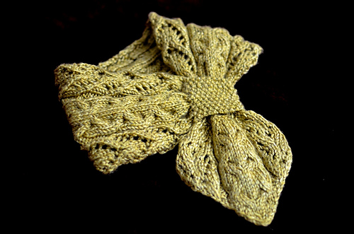 Ravelry: Lace and Cables Scarf pattern by Christy Hills