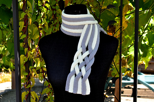 Ravelry: Braided String Scarf pattern by Christy Hills