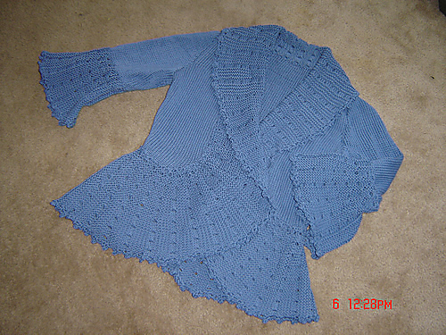 Ravelry: Bed Jacket pattern by Joan McGowan-Michael