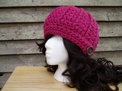 Ravelry: Chunky Button Cap pattern by Amanda Ornat