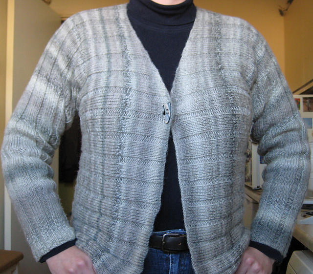 Ravelry: Design D - Sideways-Knitted Cardigan pattern by Sirdar