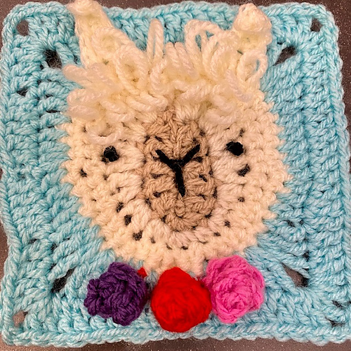 Ravelry: No Drama Llama Granny pattern by Winnie Su