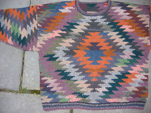 Ravelry: #4 Baclava jacket pattern by Kaffe Fassett