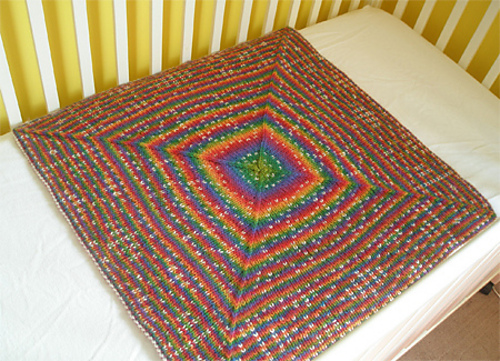 Ravelry: Stippling Blanket pattern by Kathleen Sperling