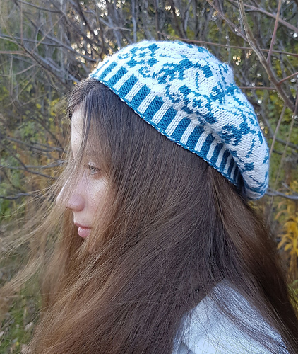 Ravelry: Delft Beret pattern by Kathleen Sperling