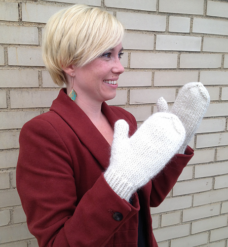 Ravelry: Full Mittens - Chunky/Doubled Worsted Version pattern by Kate ...