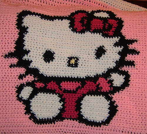 Ravelry: Hello Kitty Crochet Chart pattern by Diane Wright