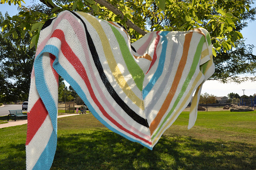 Ravelry: Mod Maude Shawl pattern by Wendy Neal