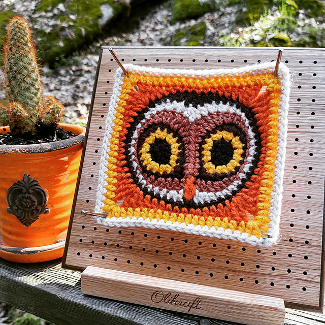 Ravelry: The Night Owl Granny Square pattern by Christine Anne Melvin