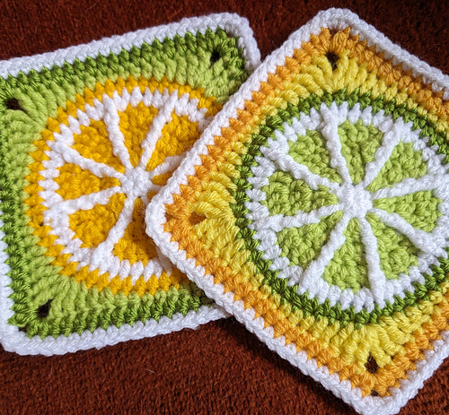 Ravelry: Citrus Granny Square pattern by Christine Anne Melvin