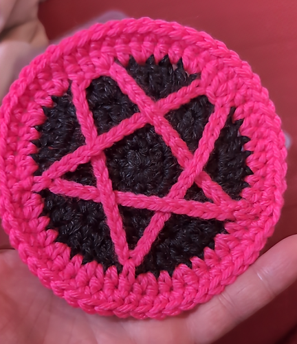 Ravelry: Blessed Be Granny Pentacle pattern by Christine Anne Melvin
