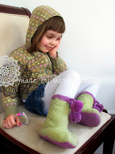 Ravelry: Sherpa Boots for Toddlers pattern by Lise-Anne Michel