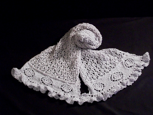 Ravelry: Mireille Opera Scarf pattern by Jennifer Wood
