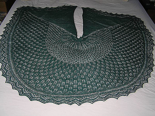 Ravelry: Lace Pi are Square Shawl pattern by Flory Loughead
