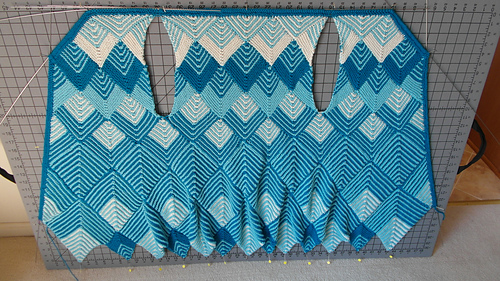 Ravelry: woolkin's My Harlequin Swagger Jacket