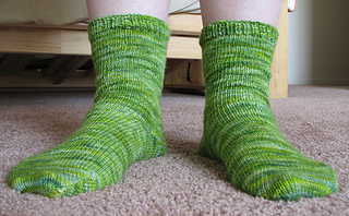 Ravelry: Detailed Toe-Up Socks pattern by Wendy D. Johnson