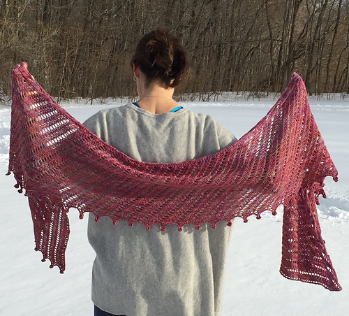 Ravelry: Whisper Wrap pattern by Cheryl Atwood