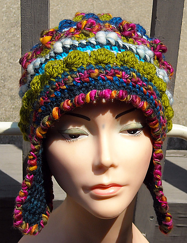 Ravelry: Freeform/Freestyle Helmet Hat pattern by Woolmountain Studio