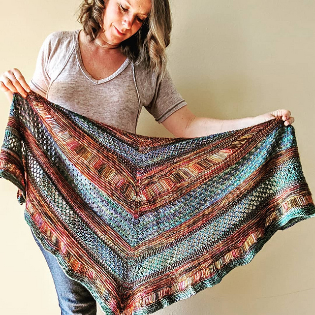 Ravelry: woolslayer's Karatas Shawl