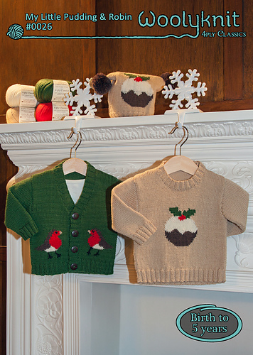 Ravelry: My Little Pudding & Little Robin pattern by Danielle Parkin