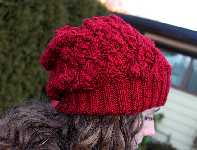 Ravelry: Berry Bloom hat pattern by Nadia Elgawarsha