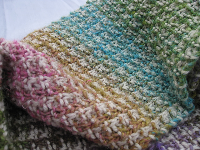 Ravelry: wrenknits' Noro Slip Stitch "Herringbone" Scarf