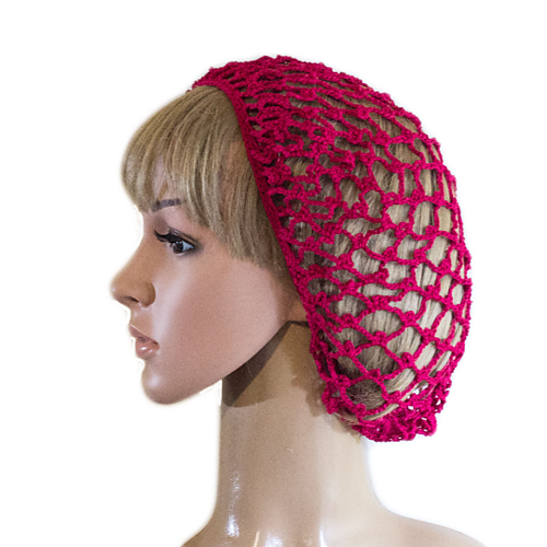 Ravelry: Black hair snood pattern by Viktoriia Isakina