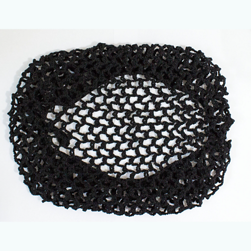 Ravelry: Black hair snood pattern by Viktoriia Isakina