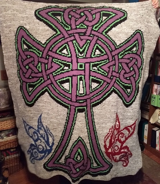 Ravelry: Celtic Cross pattern by Sara Prescott