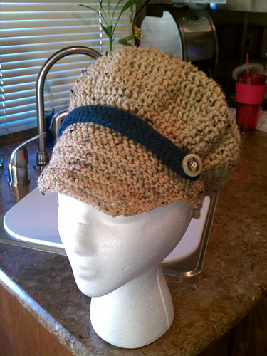 Ravelry: Newsboy Hat pattern by Kristi Simpson