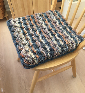 Ravelry: Soft Padded Chair Cushion pattern by Lori Gutzmann