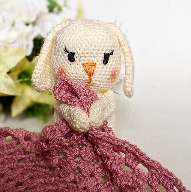 Ravelry: Snuggle Bunny Blanket pattern by Cornish Crochet
