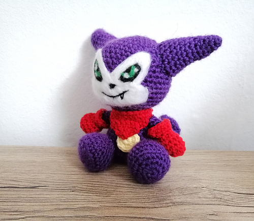 Ravelry: Impmon (Digimon) pattern by Rina Mogryna Art