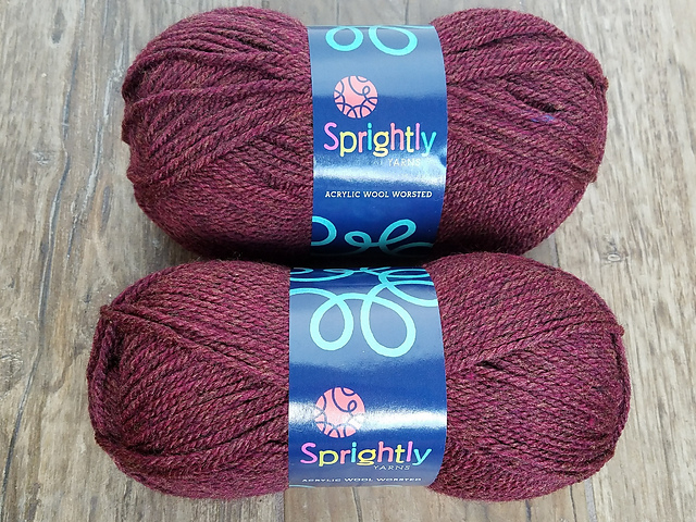 Ravelry: Sprightly Yarns Acrylic Wool Worsted