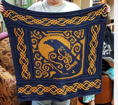 Ravelry: Spirit Eagle Knitting Charts pattern by Melanie Nordberg