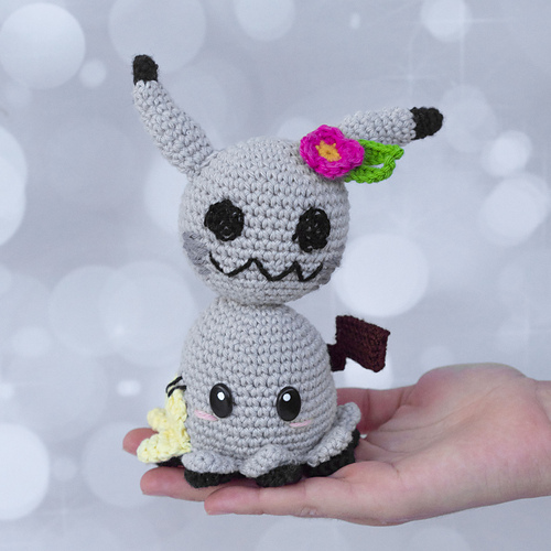 Ravelry: Mimikyu & Mimikins pattern by Nerea Gomis