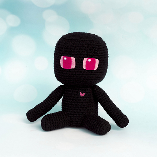 Ravelry: Enderman Minecraft pattern by Nerea Gomis