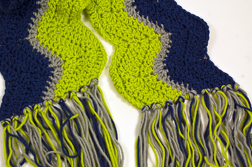 Ravelry: Spirit Wave Scarf pattern by Laura Krzak