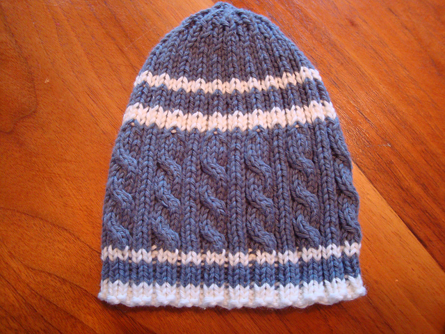 Ravelry: Joshua's Cable Hat pattern by Elizabeth Price