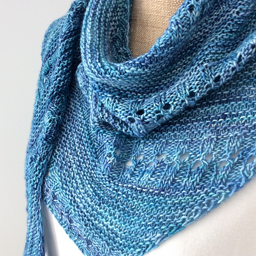 Ravelry: Knitshades (deadly ?) boomerang pattern by Susan Ashcroft
