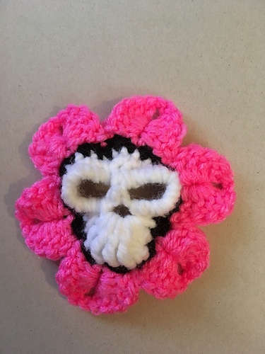 Ravelry: 3D Death Flower square 3 in 1 pattern by Sheena Austin