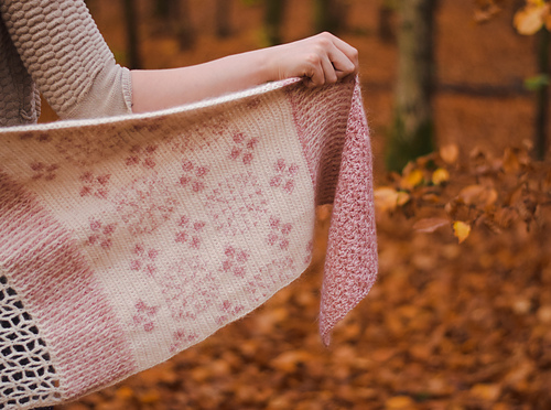 Ravelry: Mexican Gothic Shawl pattern by Christina Hadderingh