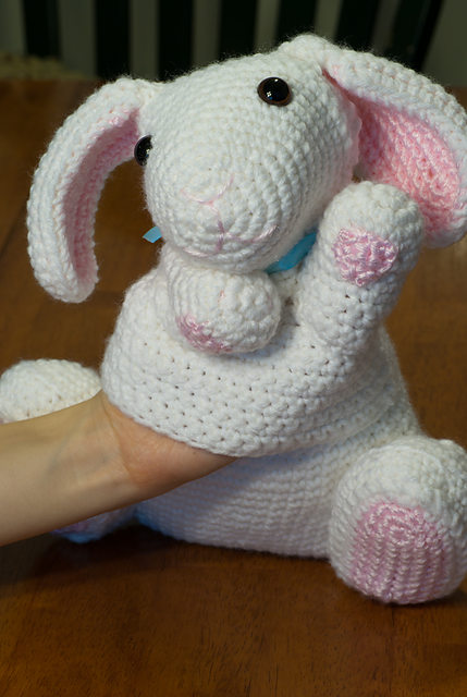 Ravelry Bunny Puppet Pattern By Crochet Gateway
