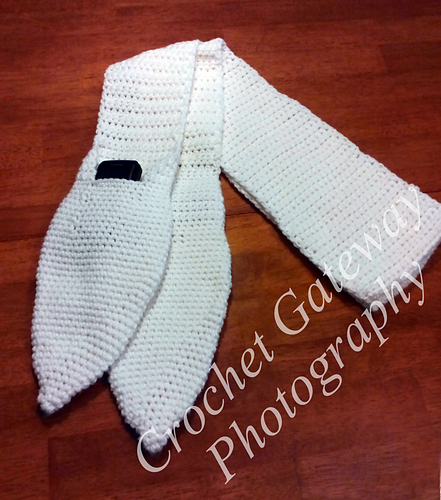 Ravelry: Double Tail Wolf Scarf and Hat pattern by Crochet Gateway